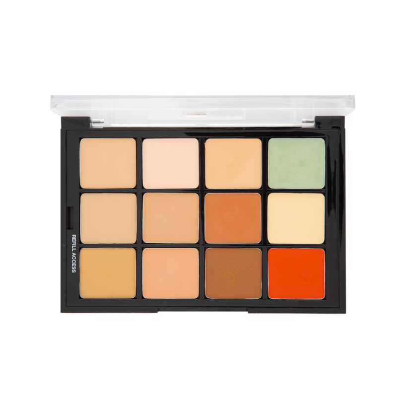 Ben Nye Studio Color Concealers + Adjusters Palette (STP-15 ...